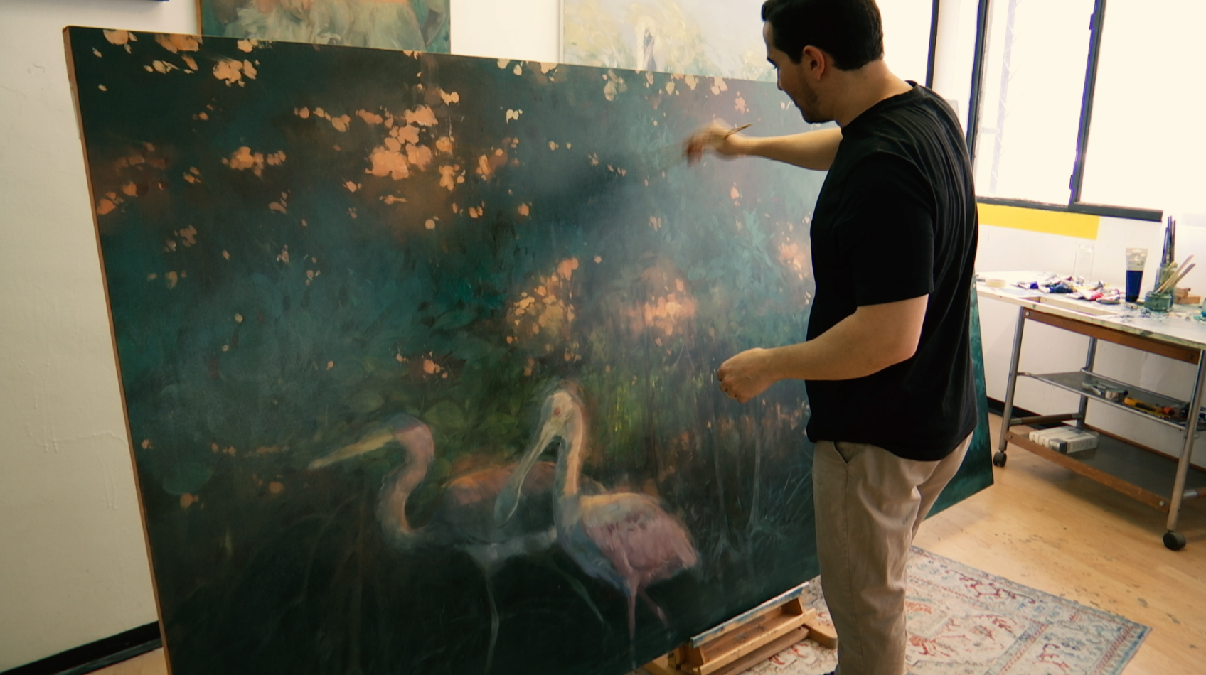 Coneixem Pedro Covo, el pintor colombià que porta el Carib a l’Edifici ...